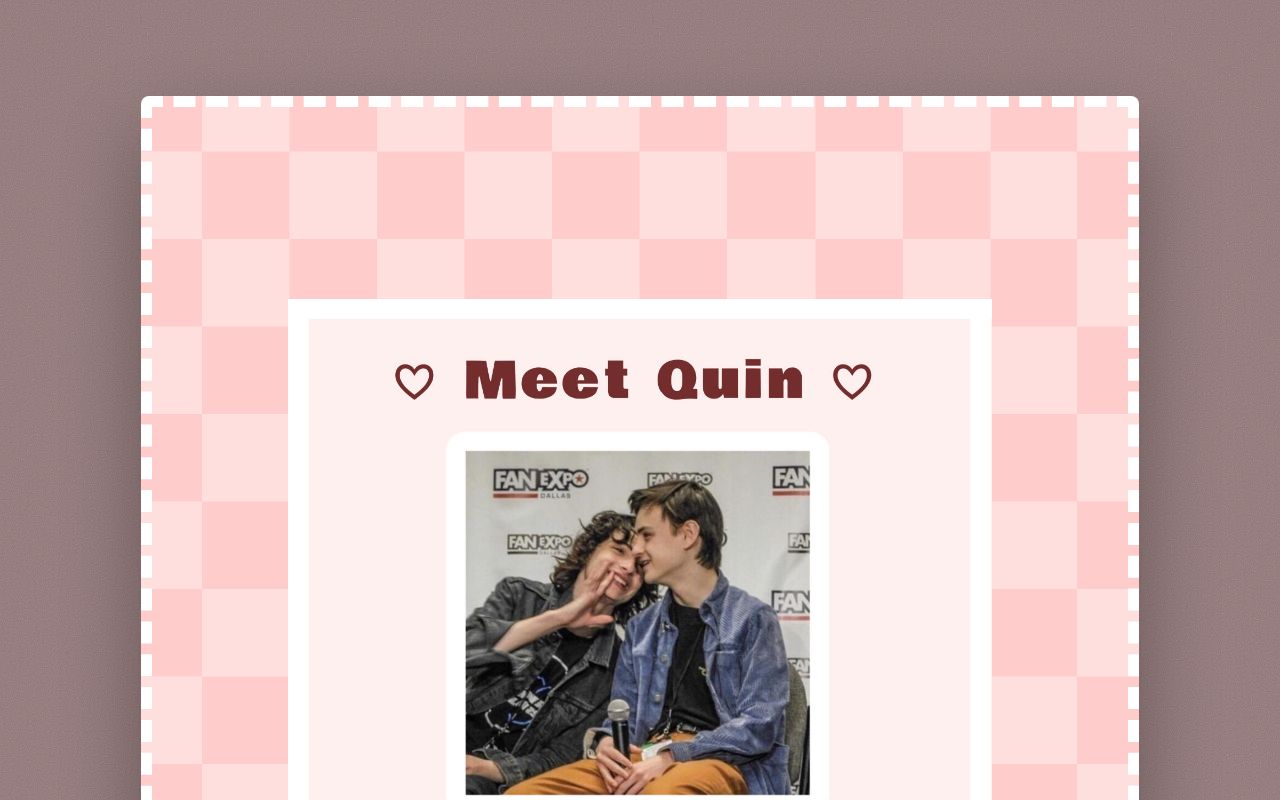 Quin ♡ Finn